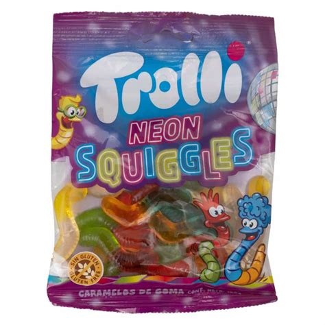 Gomitas Neón Squiggles Trolli 100 G Supermaxi