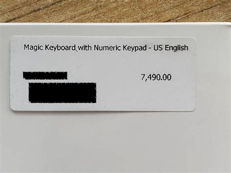 Brand New Sealed Original Apple Magic Keyboard With Numeric Keypad Computers And Tech Parts