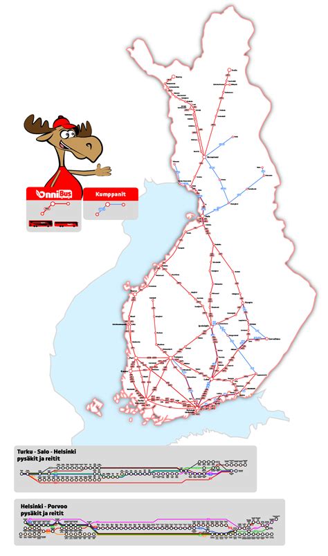 Löydä oikea reitti helposti OnniBusin reittikartalta OnniBus