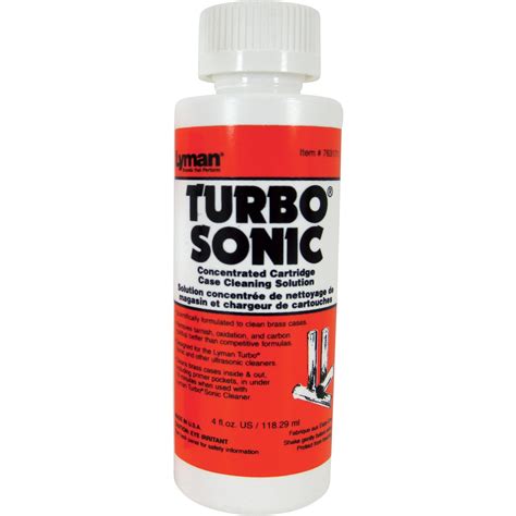 Turbo Sonic Brass Cleaning Solution — 4 Oz Bottle Model 7631711