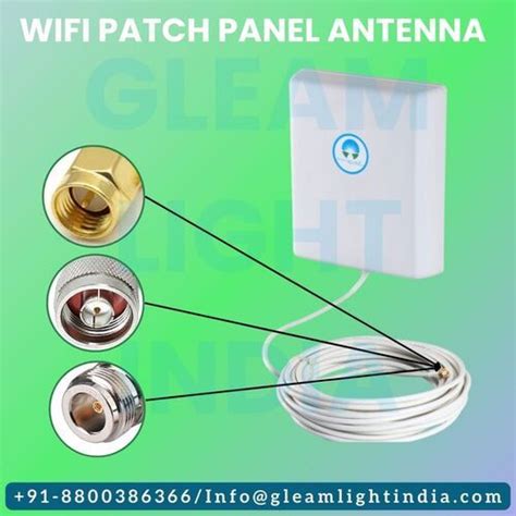 Wifi Patch Pannel Antenna At Best Price In New Delhi Gleam Light India