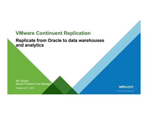 Replicate From Oracle To Data Warehouses And Analytics Ppt Free Download