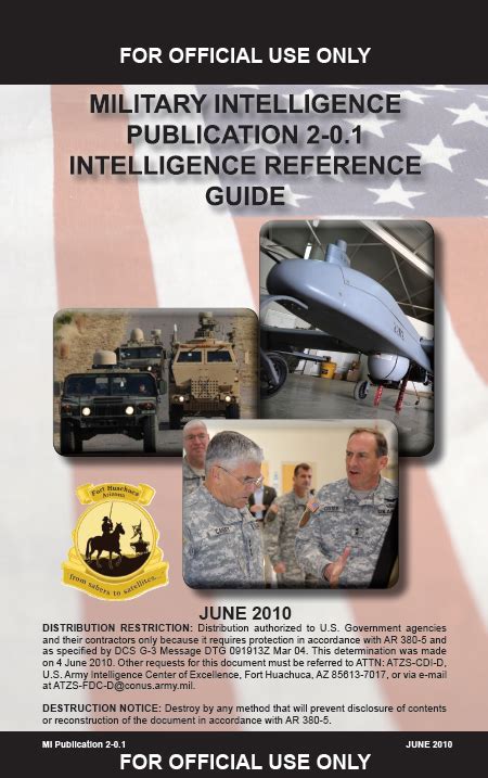 Ufouo Us Army Military Intelligence Reference Guide Public