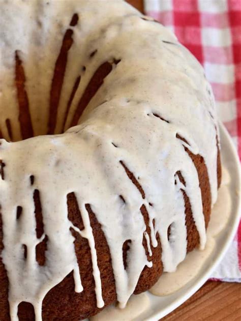 Eggnog Bundt Cake Recipe With Easy Eggnog Glaze This Delicious House