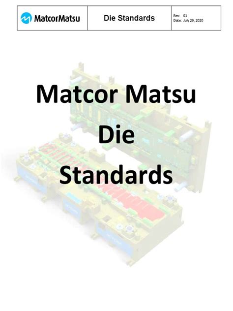 Matcor Matsu Die Standards Pdf Download Free Pdf Screw Machining