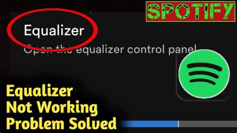 Fix Spotify Equalizer Not Working Problem Solved YouTube
