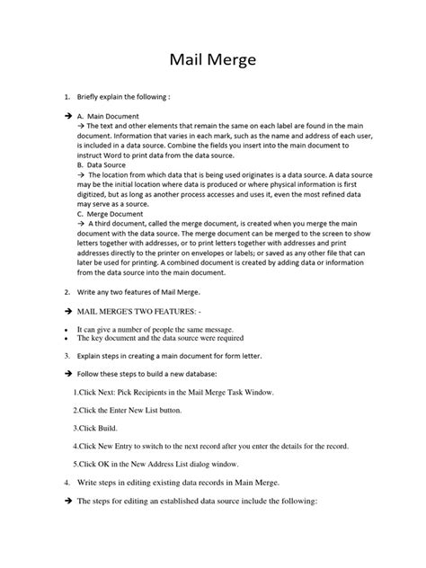 mail merge pdf microsoft word microsoft excel