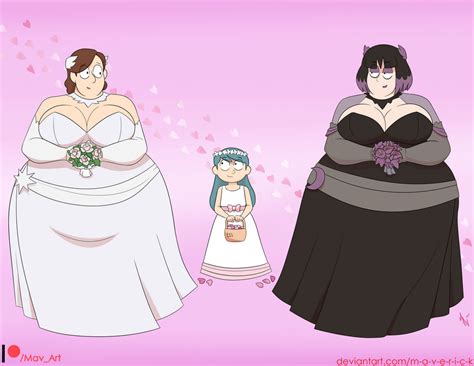 Bbw Brides Johanna And Kaisa By M A V E R I C K On Deviantart