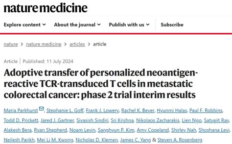 中国多款tcr T细胞疗法获批临床！精准狙击各类实体瘤，最佳缓解率可达50 ！ 知乎