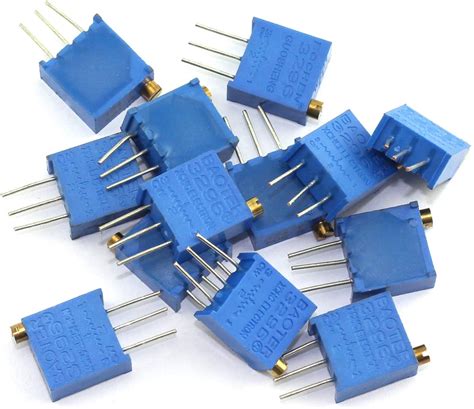 10pcs 3296w Trimpot Trimmer Potentiometer High Precision Variable Resistor With Laserse 10pcs 3296w Trimpot Trimmer Potentiometer High Precision Variable Resistor With Laserse