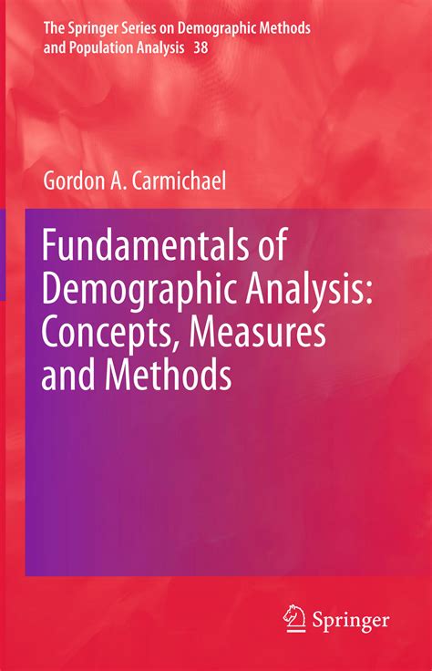 Solution Fundamentals Of Demography Analysis Concepts Measures And
