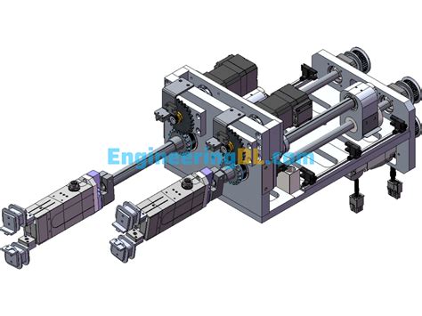 Rotating And Retracting Electromagnetic Suction Jaws Solidworks