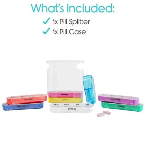 Prism Health Services Stackable Pill Organizer