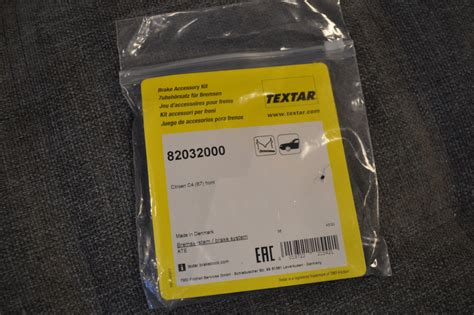 82032000 Монтажный комплект тормозных колодок Textar Запчасти на Drive2