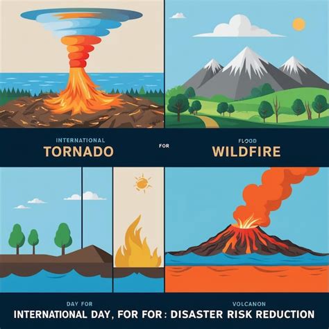 International Day For Disaster Reduction 13 October Cyclone Volcano