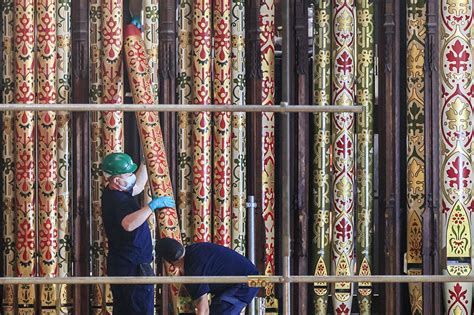 Pictures Giant Pipes Arrive At York Minster As Its Grand Organ Is
