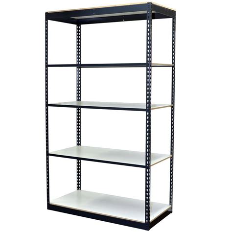 Storage Concepts 72 In H X 48 In W X 12 In D 5 Shelf Steel Boltless