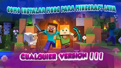 TUTORIAL PARA INSTALAR MODS PARA MINECRAFT JAVA EN TAN SOLO 5 MINUTOS
