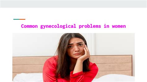 Ppt Common Gynecological Problems In Women Powerpoint Presentation