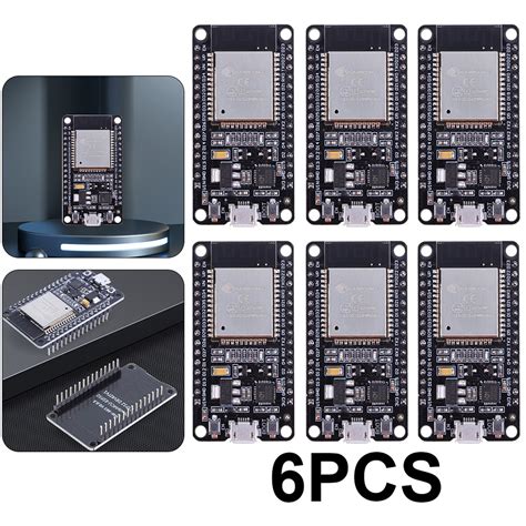 Jshteea Placa Desarrollo Esp32 Módulo Inalámbrico Compatible Con Wifi Bluetooth Ch9102x