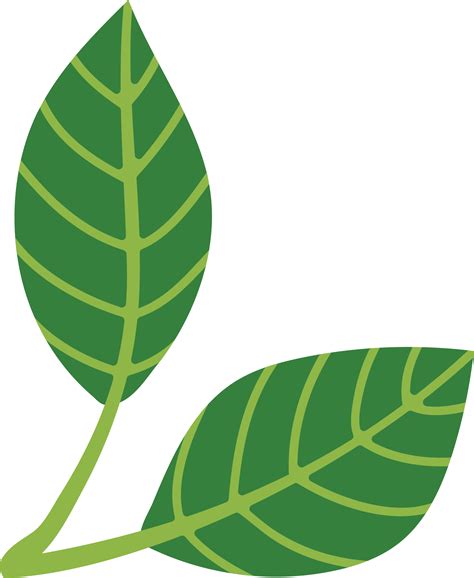 Two Leaves Svg Cut File Snap Click Supply Co