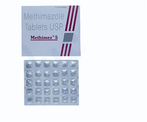 Methimazole Tablets Usp At Rs 350stripe Methimazole Tablet In Surat