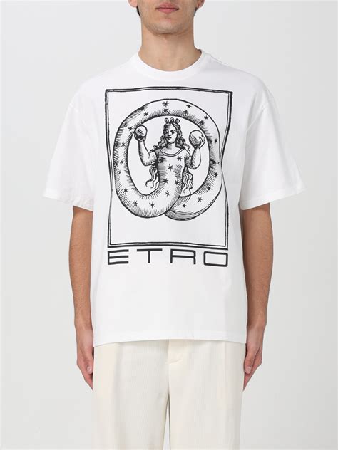 Etro T Shirt Men White Mrma0006aj199 Gigliocom