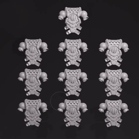 M5 Backpack X 10 Helforged Miniatures Etsy