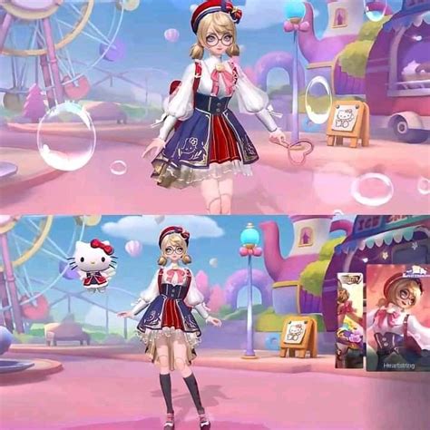 Hello Kitty X Mlbb Collaboration Angela Skin