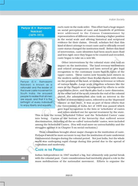 Ncert Book For Class 12 Sociology Chapter 3 Social Institutions