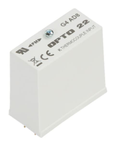 Opto 22 G4ad8 G4 Type K Thermocouple Analog Input Refurbished For