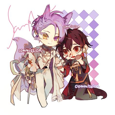 Kuya And Yakumo Nu Carnival Drawn By Tu7335608837 Danbooru