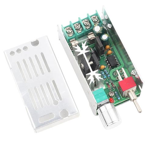 Ticfox Controlador De Velocidad Variable De 12 40v Dc Motor Cepillo Cw