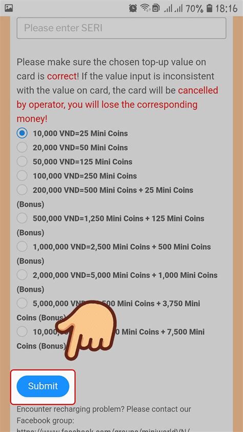 Cách Nạp Xu Nạp Mini World Bằng Thẻ Cào Sms đơn Giản