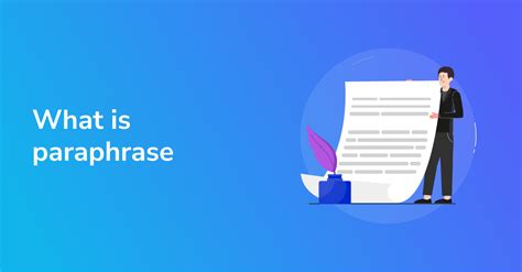 What Is A Paraphrase Definition And Examples