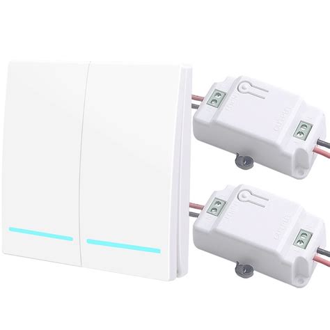 123 Gang 433mhz Smart Push Wireless Switch Light Vicedeal
