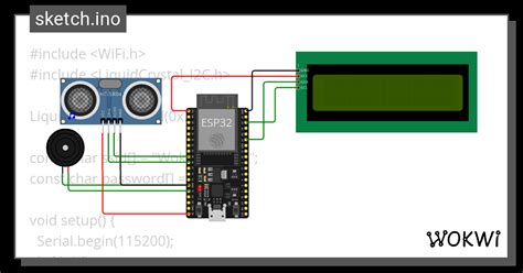 Ridho Khoer Lailvazr TIK W41 21 Sensor RFID Wokwi ESP32 STM32