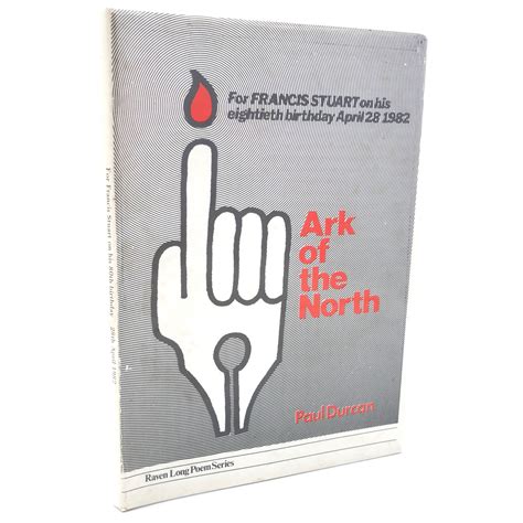 Ark Of The North For Francis Stuart 1982 Ulysses Rare Books