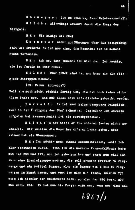 Erhard Milch Wartime Conferences Luftwaffe Strategy Me 262 Policy And