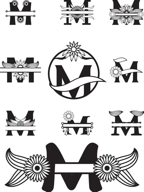 Alphabet Letter Monogram Design Wedding Logo 16773157 Vector Art At