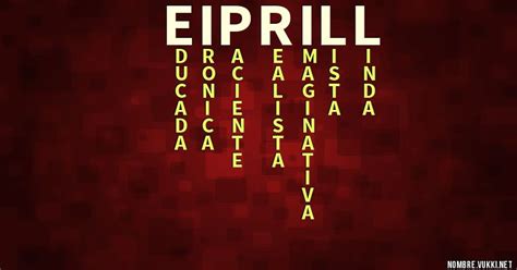 Qué Significa Eiprill