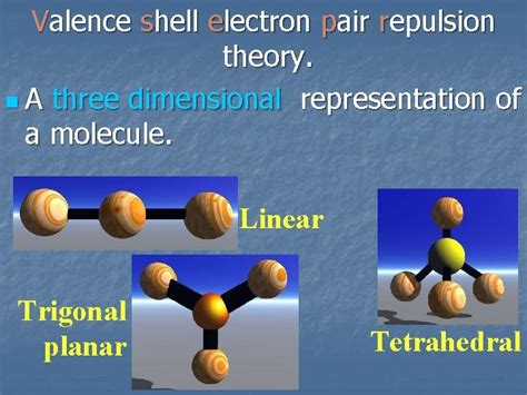 Vsepr Theory Valence Shell Electron Pair Repulsion Theory