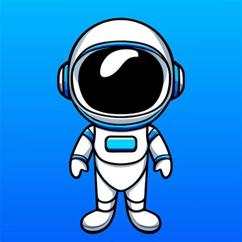 Premium Vector Astronaut Spacesuit Floating In Galaxy