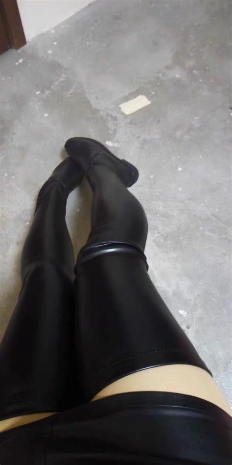 Knee High Heels Long Boots Tall Boots Crotch Boots Bouidor
