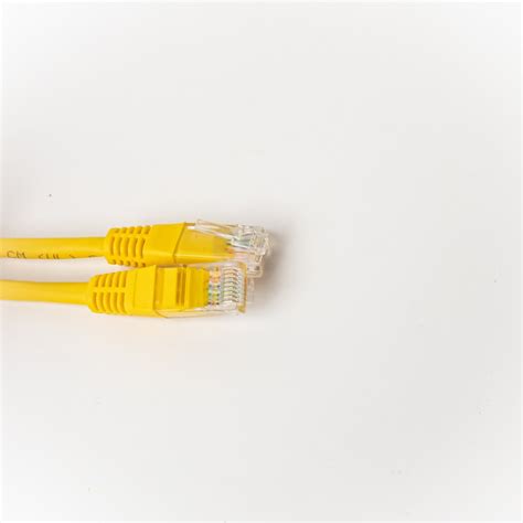 UniXtr Patch Cord Cat5e Yellow 0 5m Compucable UniXtr Patch Cord Cat5e Yellow 0 5m Compucable