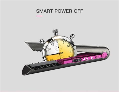 Pritech Custom Wireless Ceramic Flat Iron Professional Cordless Usb