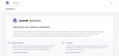 Laravel 8 Authentication Using Jetstream Example Danatec