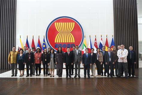 Secretary General Of Asean Presides Over The Oath Taking Ceremony Of