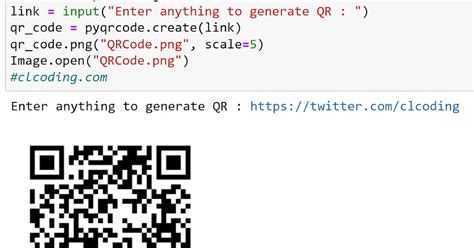 Day QR Code Generation Using Python Computer Languages Clcoding