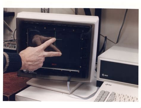 Multi Touch Pressure Sensitive Screen From Bell Labs Early 1980s